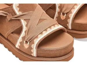 UGG Goldenstar Hi Artistitch Sandals - Tan