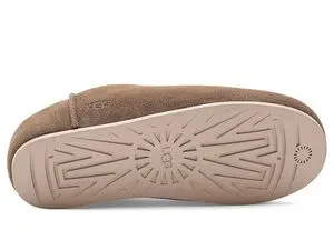 UGG Elea Slip-on Suede Slippers - Bronze