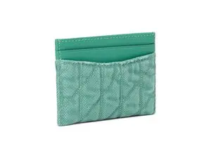 COACH Essential Card Case With Quilting Wallet Handbags Ivory - Bone