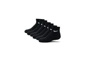 Nike Everyday Cushion Ankle Training Socks 6-pair Pack - Black