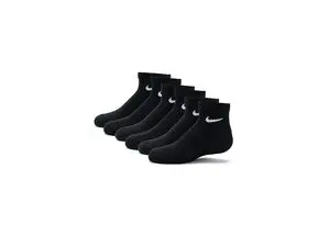 Nike Everyday Cushion Ankle Training Socks 6-pair Pack - Black/white