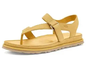 UGG Goldengaze Toe Post Sandals - Bone