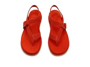 UGG Goldengaze Toe Post Sandals - Red