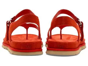 UGG Goldengaze Toe Post Sandals - Red