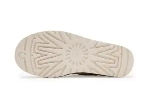 UGG Classic Micro Sun Stitch Embroidered Slip-on Boots - Taupe