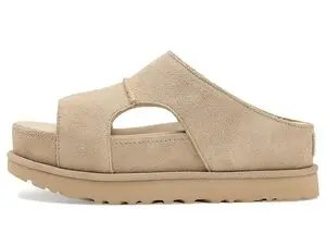 UGG Goldenstar Hi Cutout Slide Sandals - Bone