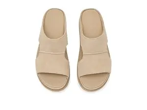 UGG Goldenstar Hi Cutout Slide Sandals - Bone