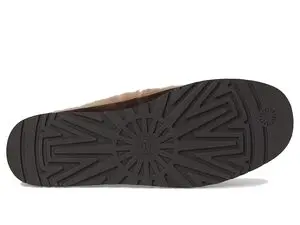 UGG Zora Suede Sheepskin Ballet Flats - Brown