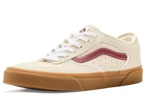 VANS Rowley Classic Athletic Shoes - Burgundy
