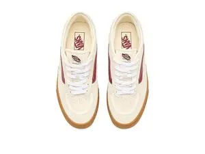VANS Rowley Classic Athletic Shoes - Burgundy