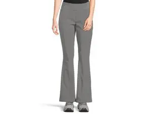 Columbia Boot-cut Stretch Pants With Upf 50 Protection - Gray