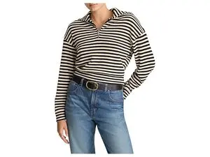 Madewell Half Zip Stripe Jacket