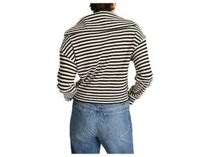Madewell Half Zip Stripe Jacket