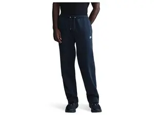 Nike Club Open-hem Fleece Pants - Navy