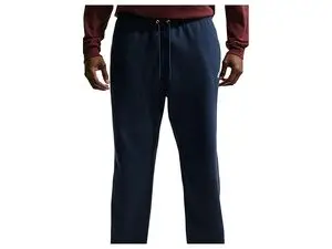 Nike Club Open-hem Fleece Pants - Navy