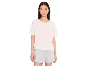 Eberjey Gisele Modal T-shirt Jumpsuit - Bone
