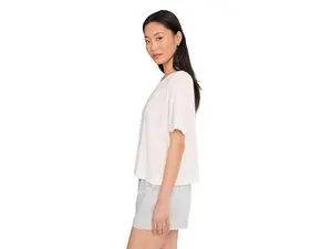 Eberjey Gisele Modal T-shirt Jumpsuit - Bone