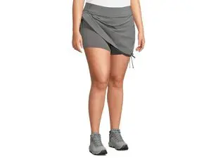 Columbia All Seasons Ruched Skort - Gray