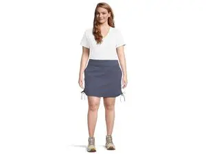 Columbia Ruched Skort With Upf 50 Protection - Navy