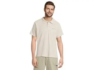 Columbia Alpine Chill Pro Polo Short Sleeve Knit Dark Stone