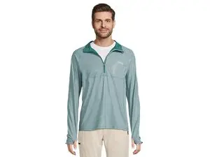 Columbia Summit Valley Long Sleeve Half Zip - Blue