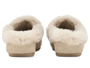 UGG Ansley Mule Suede Slippers - Beige