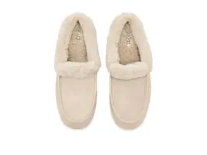 UGG Ansley Mule Suede Slippers - Beige