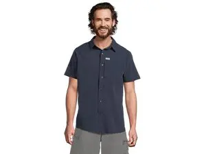 Columbia Sage Peak Woven Short Sleeve Shirt Clothing - Navy