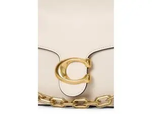 COACH Chain Tabby Shoulder Bag - White