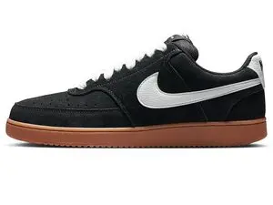 Nike Court Vision Low Flyease Sneakers - Black