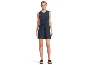 Columbia Bogata Bay Dress Ii Sleeveless Round Neck Drawstring Dress - Navy