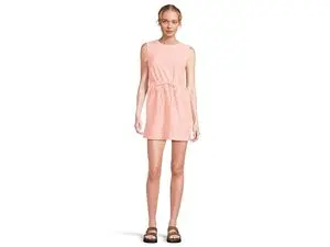 Columbia Bogata Bay Dress Ii Sleeveless Round Neck Drawstring Dress - Pink