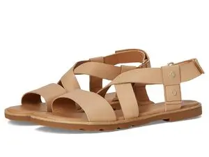 Sorel Ella Iii Crisscross Sandals - Tan