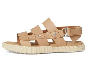Sorel Ona Ave Slingback Flat Sandals - Brown
