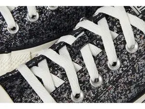 CONVERSE Chuck Taylor All Star Low Top Glitter Sneakers - Black