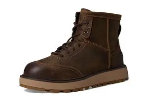 UGG Idyllwild Lace Up Waterproof Leather Boots - Brown