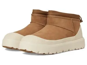 UGG Classic Ultra Mini Weather Hybrid Boots - Chestnut/whitecap