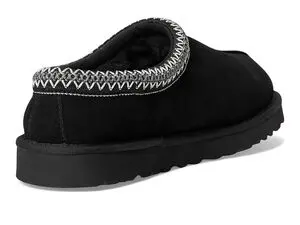 UGG Tasman Ii Suede Sheepskin Lined Slip-on Slipper - Black