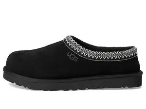 UGG Tasman Ii Suede Sheepskin Lined Slip-on Slipper - Black