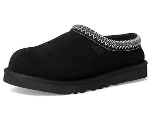 UGG Tasman Ii Suede Sheepskin Lined Slip-on Slipper - Black
