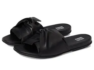 Fitflop Gracie Soft-twist Leather Slides