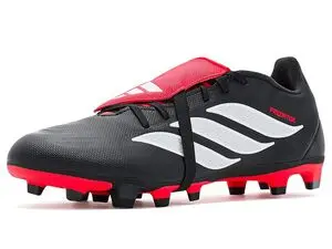 Adidas Predator Club Fold-over Tongue Firm Ground/multi Ground Soccer Cleats - Black