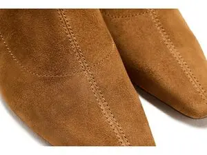 Madewell Suede Glove Ankle Boots