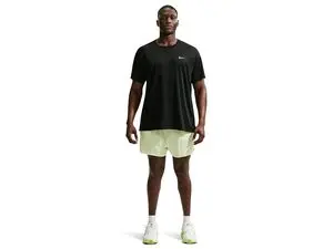 Nike Stride Dri-fit Adv Short Sleeve Running Top - Black