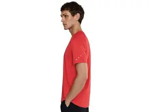 Nike Stride Dri-fit Adv Short Sleeve Running Top - Red
