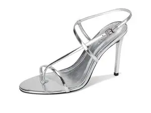 Schutz Azure Stiletto Sandals - Silver