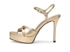 Schutz Maxine Platform Stiletto Sandals With Ankle Strap - Multi