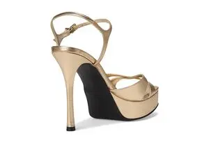 Schutz Maxine Platform Stiletto Sandals With Ankle Strap - Multi