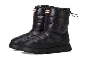 Hunter Maribels Puffer Boots - Black