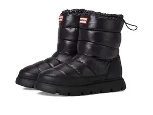Hunter Maribels Puffer Boots - Black